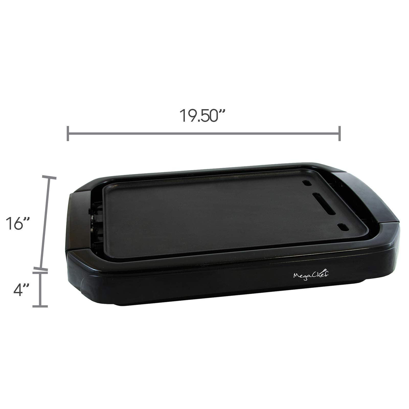 MegaChef Dual Surface Reversible Indoor Grill and Griddle
