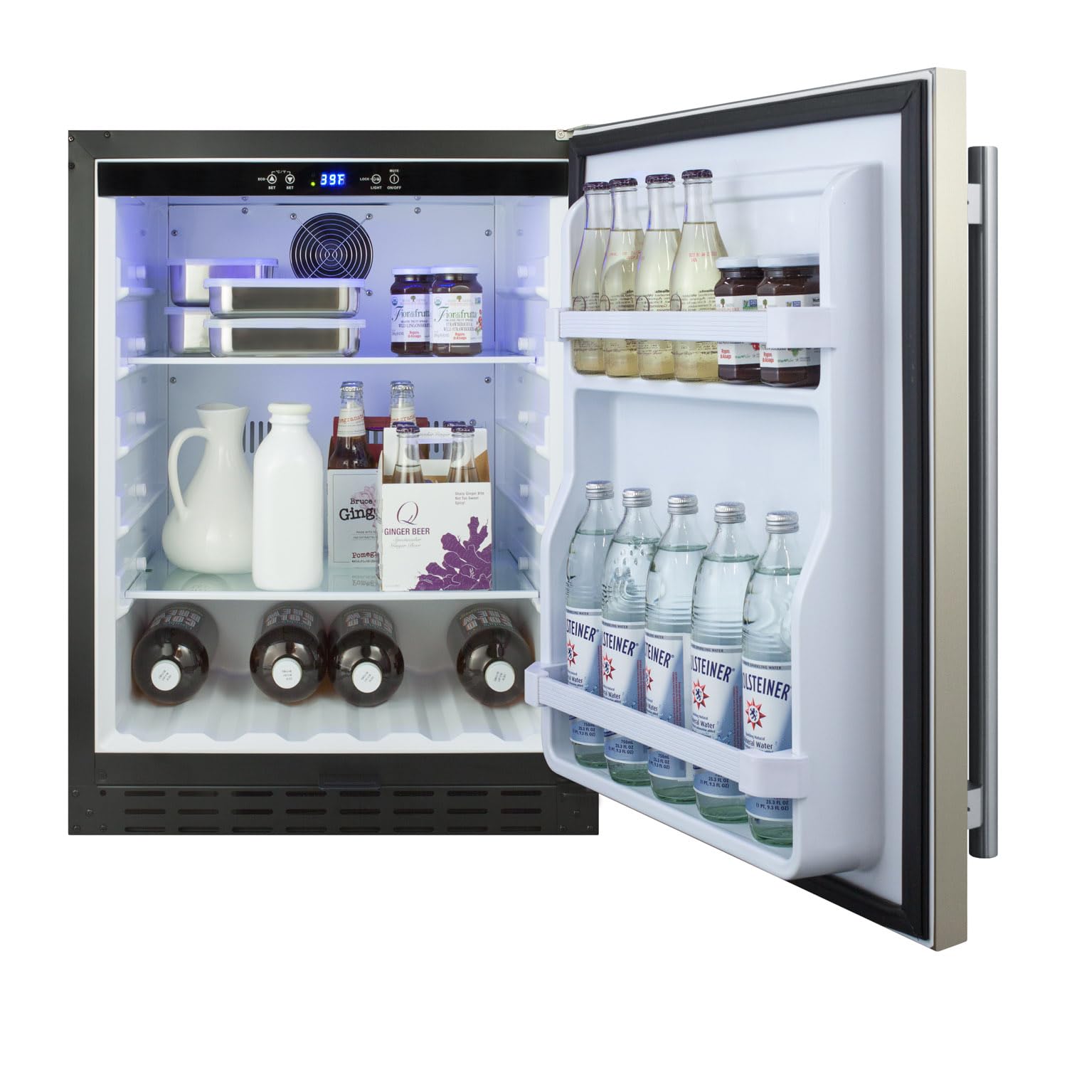 Summit Appliance Summit AL55 Summit AL55 24 Inch Wide 4.2 Cu. Ft. ADA Compliant Compact Refrigerator with Locking Door