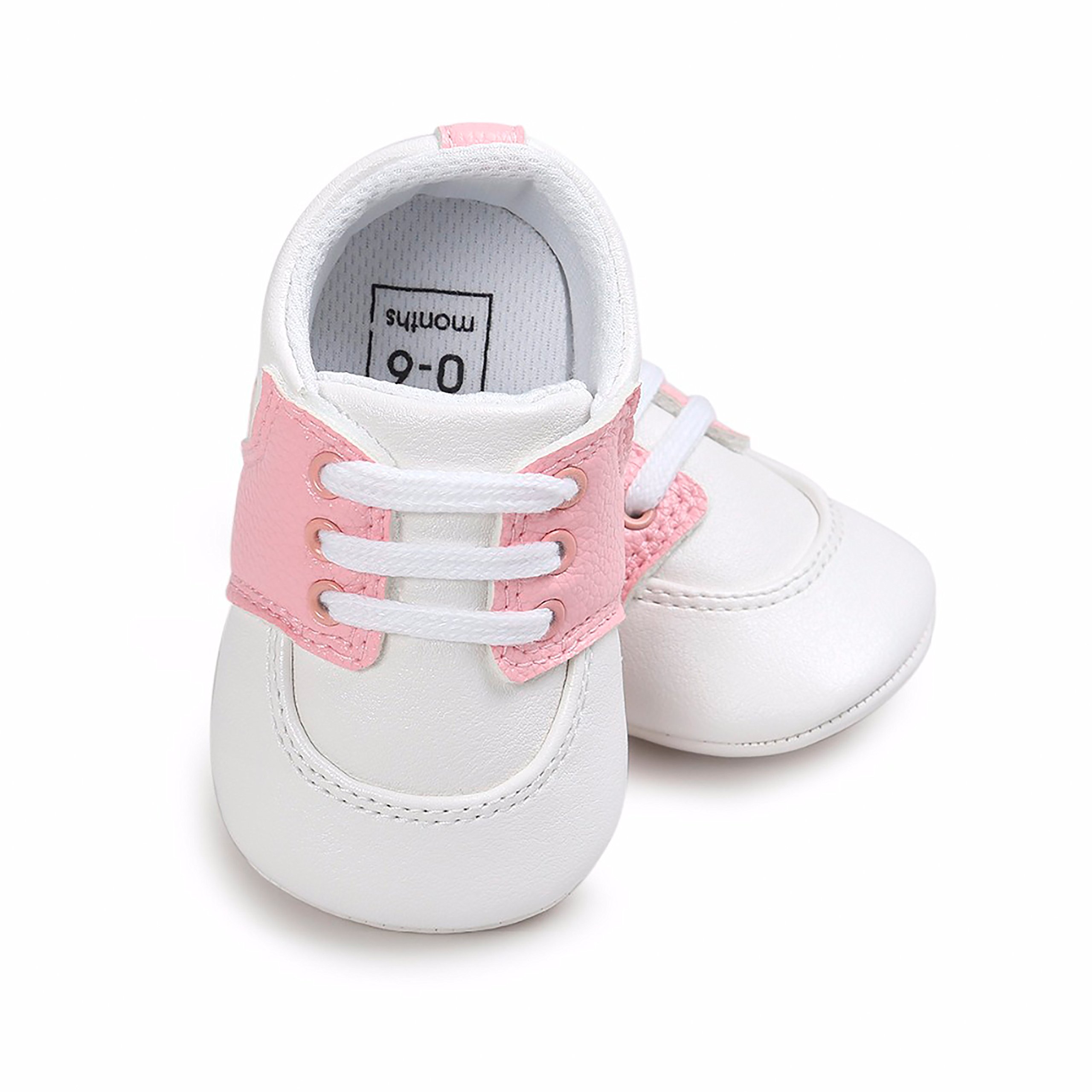 Future Tailgater North Carolina UNC Tar Heels Pre-Walker Baby Shoes Pink Trim 6-12 Months Infant