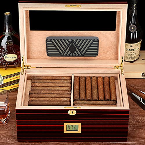 Scotte Cigar Humidifier Rectangle Cigar Humidors Humidifier Increase Humidity Keep Cigars/Tobacco Fresh