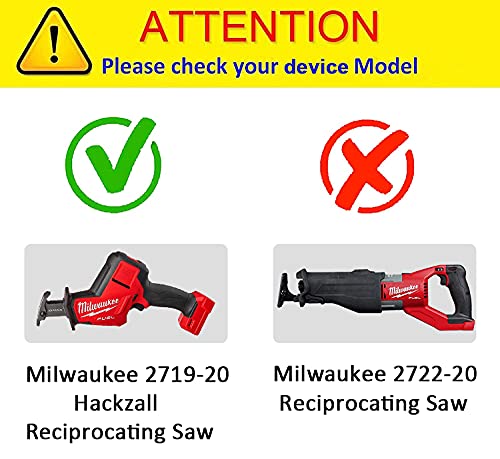 Hard Case for Milwaukee M18 18V Battery and Charger + M18 FUEL Hackzall Reciprocating Saw 2719-20