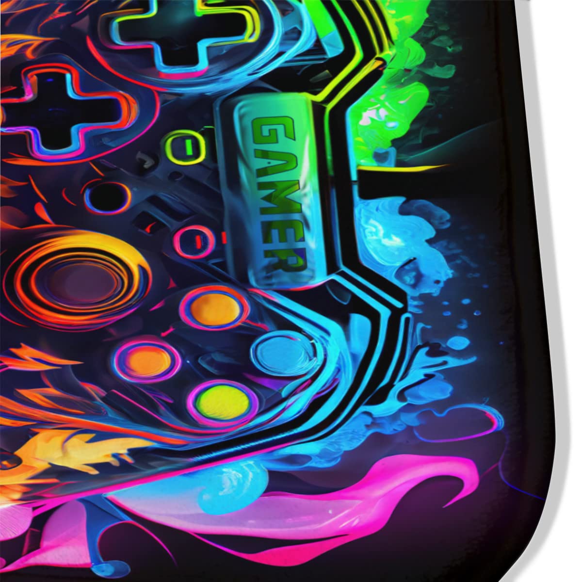 merlenuit Gaming Rug for Boys Room - Game Rugs for Boys Bedroom,Gamer Rug with Controller Design for Game Room,Esports Room 80x60 inches