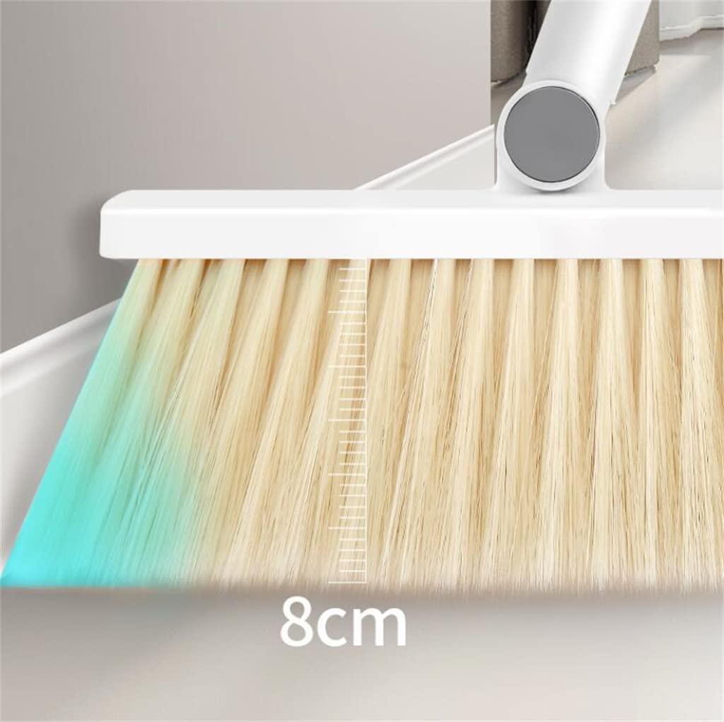 LYSLDH Broom and Dustpan Set Broom Household Broom and Dustpan Combination Sweeping and Cleaning Set ( Color : D , Size