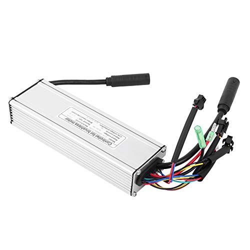 Motor Controller, No Noise E Bike Controller 6.5x2.1x1.2in 17A 36V/48V for Electric Bike Speed Control