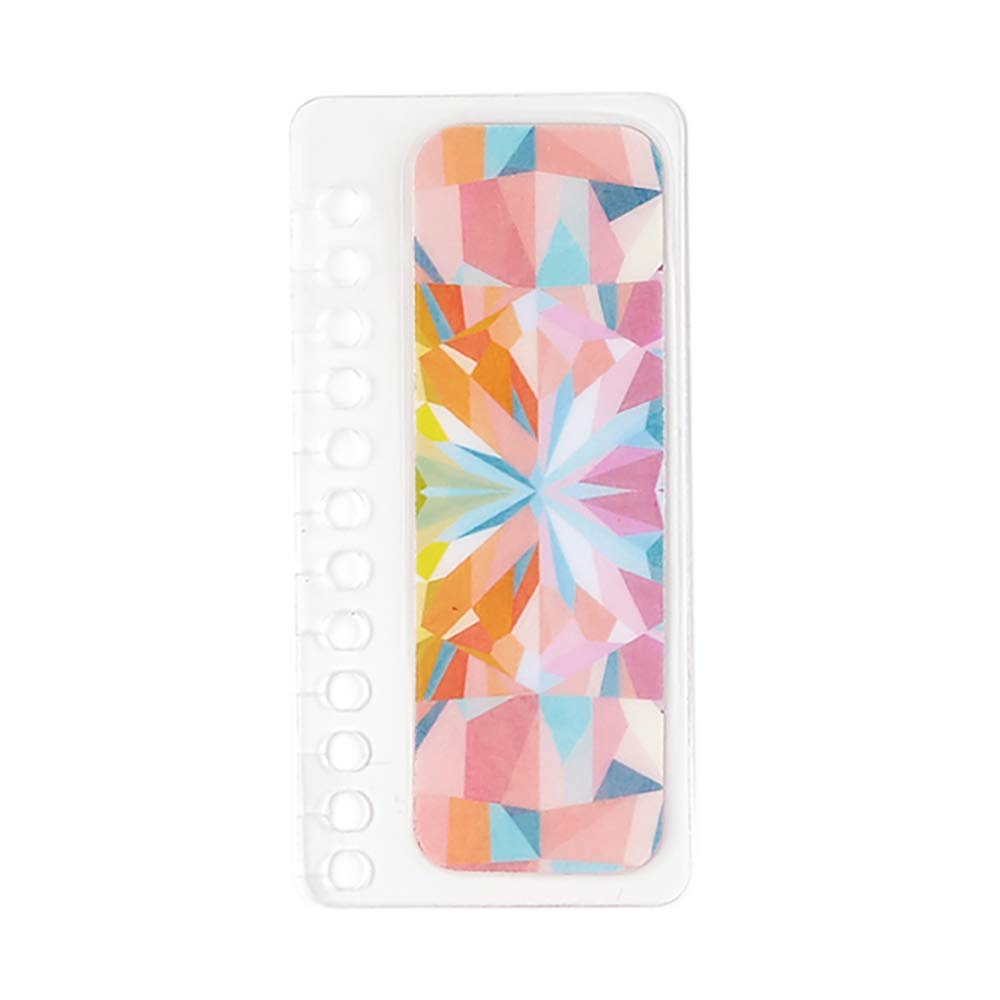 Erin Condren Designer Accessories Snap - in Mini Bookmarks Trio for Erin Condren Planners - Kaleidoscope Design Theme. Compatible with Spiral Notebooks, Planners, or Agendas