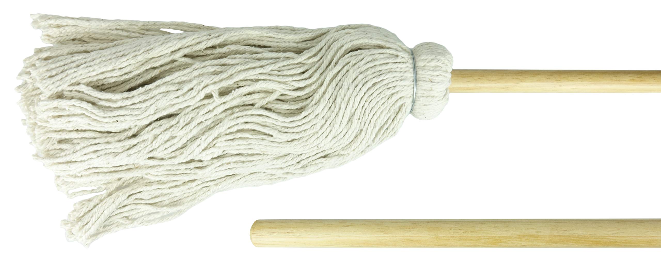 Weiler 75097#12 One-Piece Deck Mop, 9 oz., 4-Ply Cotton, Industrial Grade