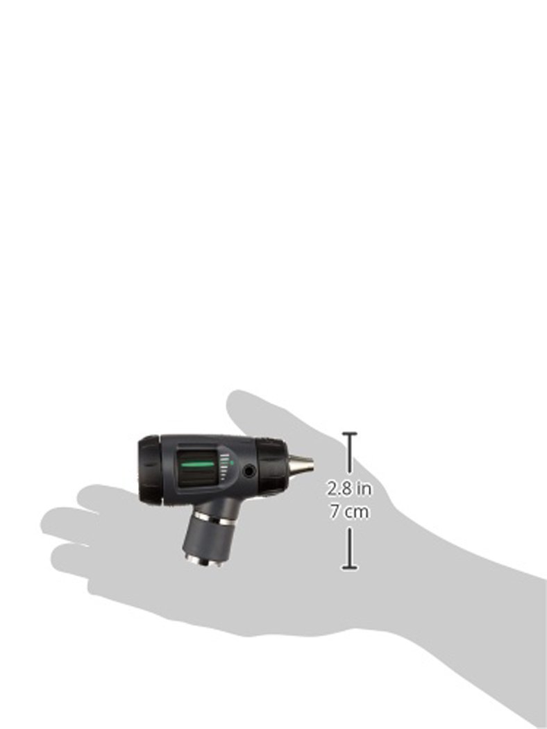 Welch Allyn 23810-L MacroView 3.5V SureColor LED Fiber-Optic Otoscope with Reusable Ear Specula, Power Handle Not Included