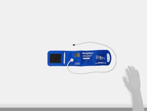 Welch Allyn REUSE-10-1TP FlexiPort Reuseable Blood Pressure Cuffs with One-Tube, Tri-Purpose Connectors, Small Adult, Size 10
