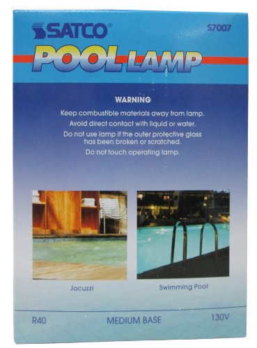 Satco 7007 Pool And Spa Bulb 500W 130V, Frosted