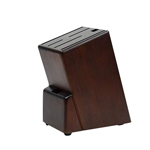 JHHDP Walnut Knife Holder, Kitchen Knife Holder, Home Storage Rack, Knife Holder, Kitchen Supplies, Solid Wood Knife Holder