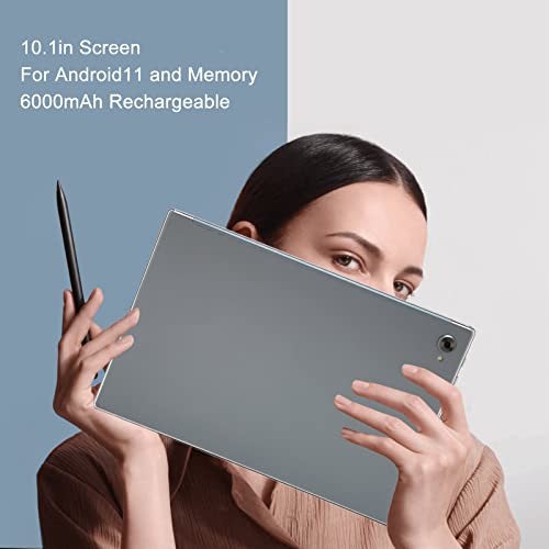 PUSOKEI 3G Calling Tablet 10.1 Inch Android11 Tablets,8 Core CPU 8GB RAM 256GB ROM,1960 * 1080 IPS Touch Screen,Dual Speaker,8MP 20MP Dual Camera,5G WiFi 6000MAH Battery