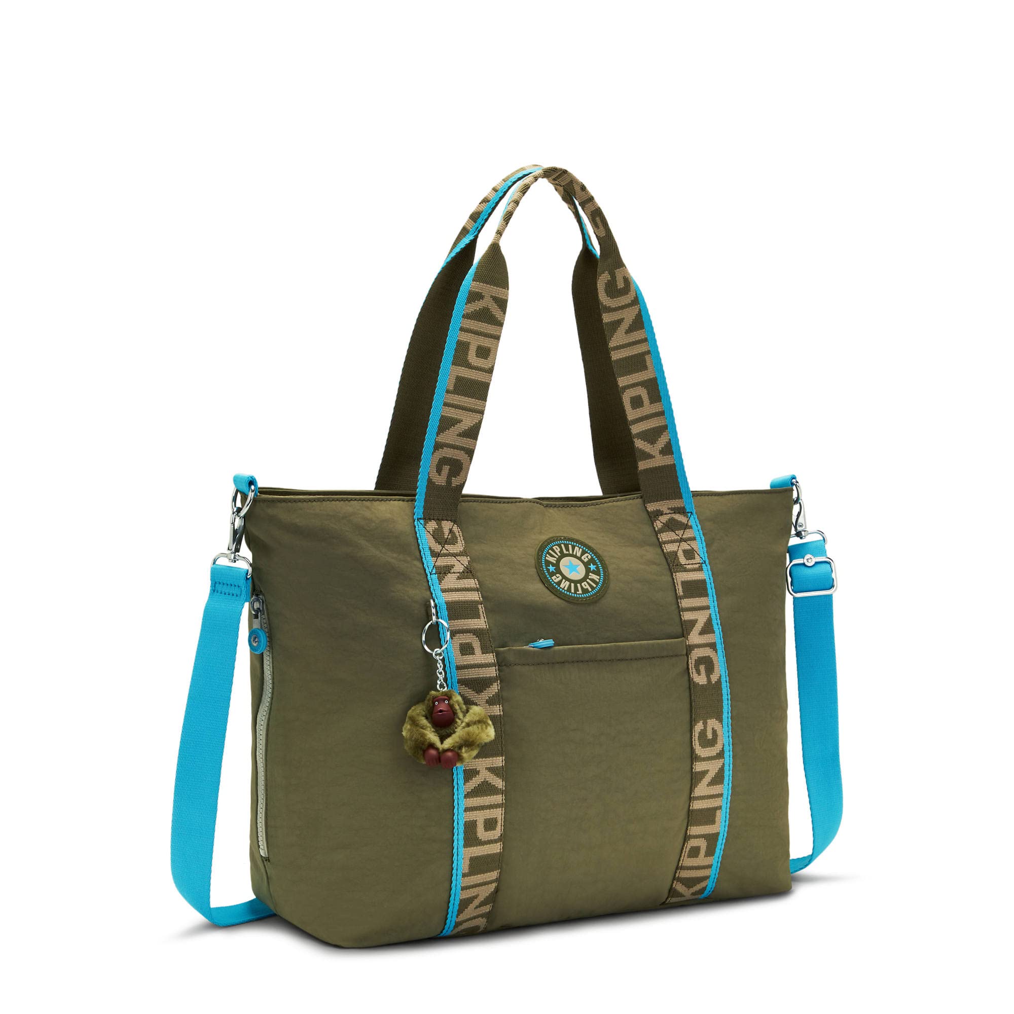 Kipling Dizie Tote Bag Hiker Green Ath