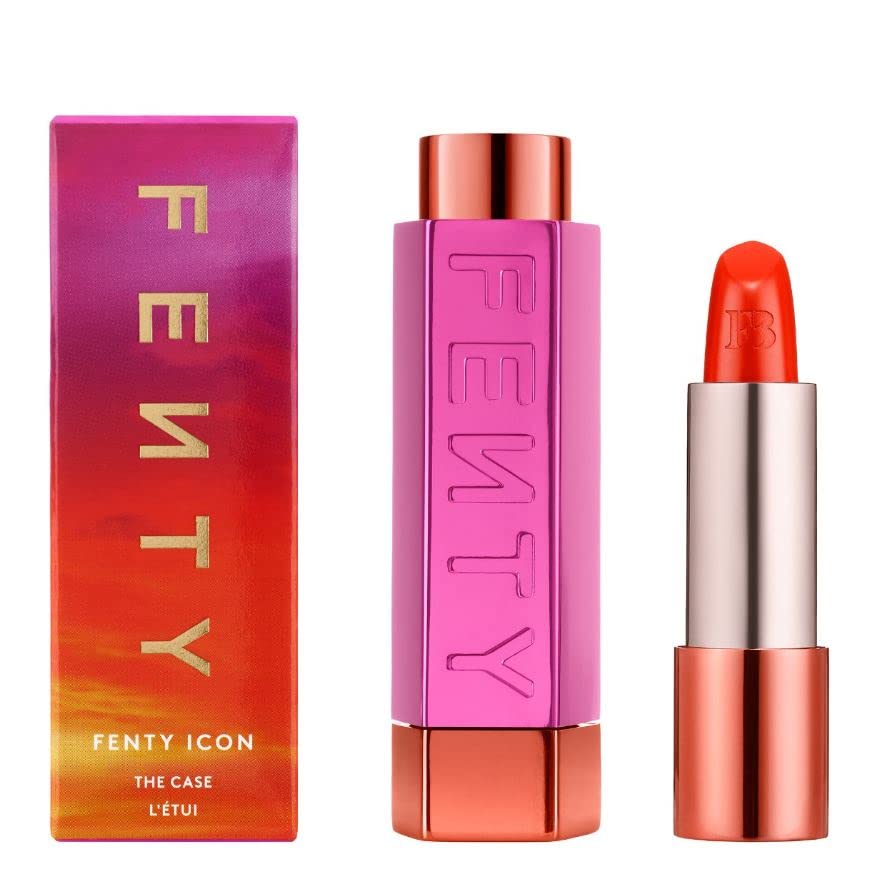 FENTY BEAUTY by Rihanna Fenty Icon The Fill Semi-Matte Refillable Lipstick - Nosy Rosy