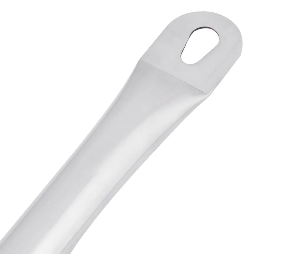 Soro Essentials- 14” Stainless Steel Frying Pan with Tri-Ply Encapsulated Base Bottom and Helper Handle- Fry Pan Skillet Egg Pan Omelet Pan Perfect for Searing and Sautéing Induction Ready