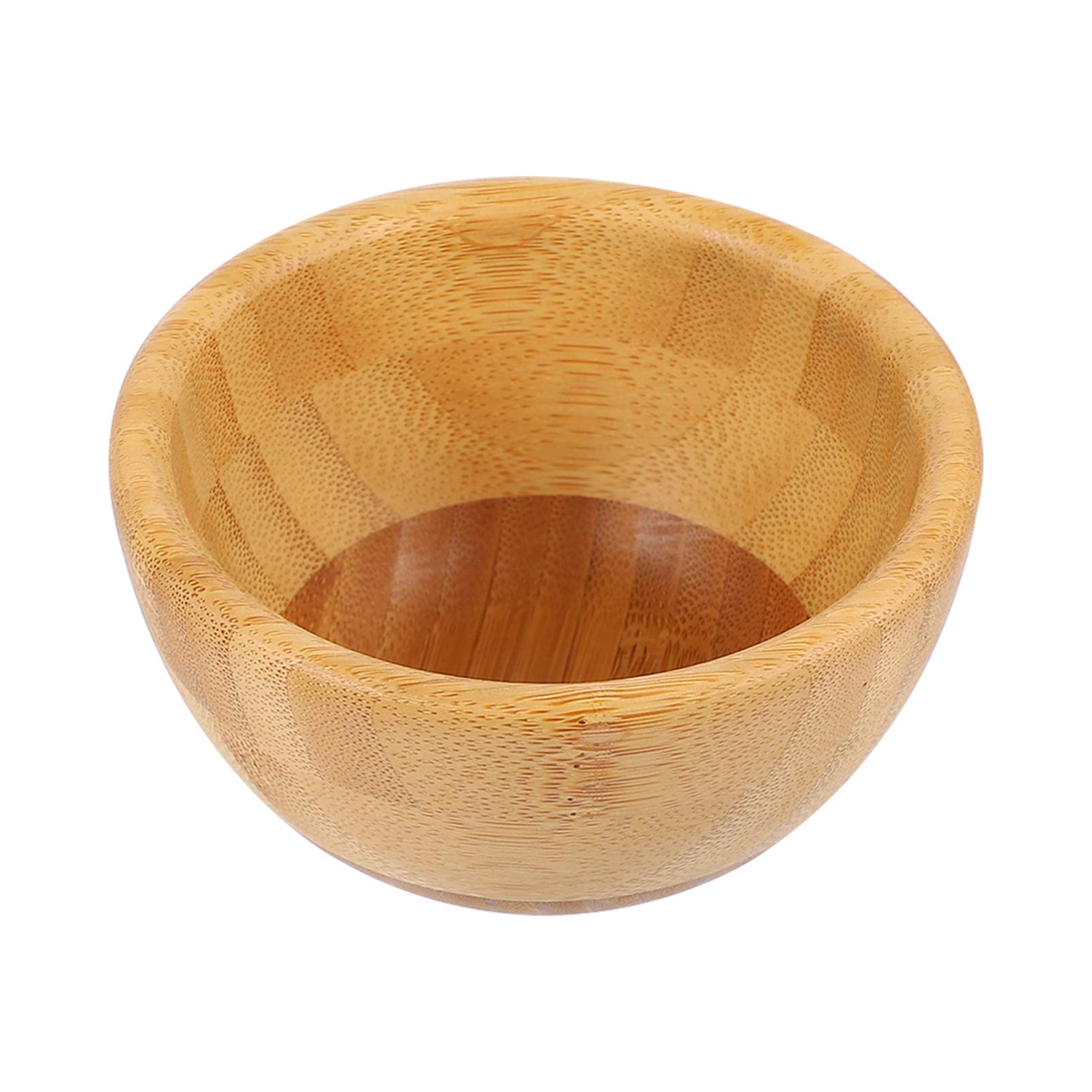 Hemoton Wooden Tray Salad Bowl Child Dried Fruit Food Bowl Bamboo Flatware