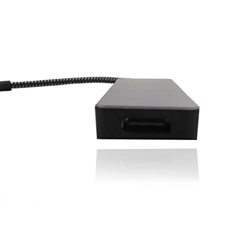 JRSHOME Intelligent USB C Hub USB C to HDMI Adapter Offer Super Speed USB 3.1 Technology, Supports HDMI1.4B, HDCP1.4 Vivid 4K@30Hz High Resolution with USB 3.0, 2.0 Port