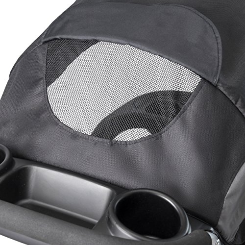 Evenflo Advanced SensorSafe Epic Travel System with LiteMax Infant Car Seat, Jet
