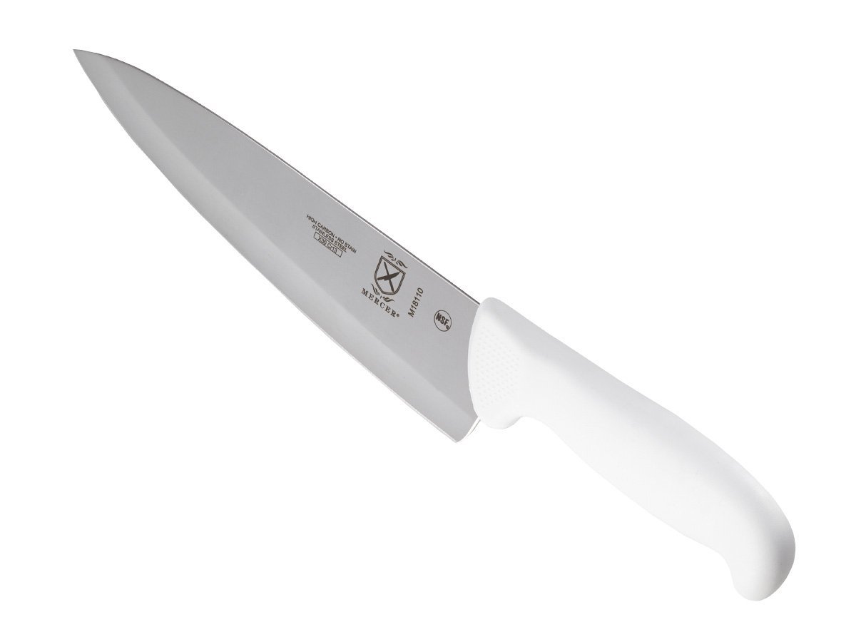 Mercer Culinary Ultimate White 8-Inch Chef's Knife and 3-Inch Paring Knife