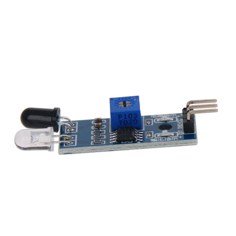 Fielect Obstacle Avoidance IR Infrared Sensor Module for Arduino Smart Car Robot 1Pcs