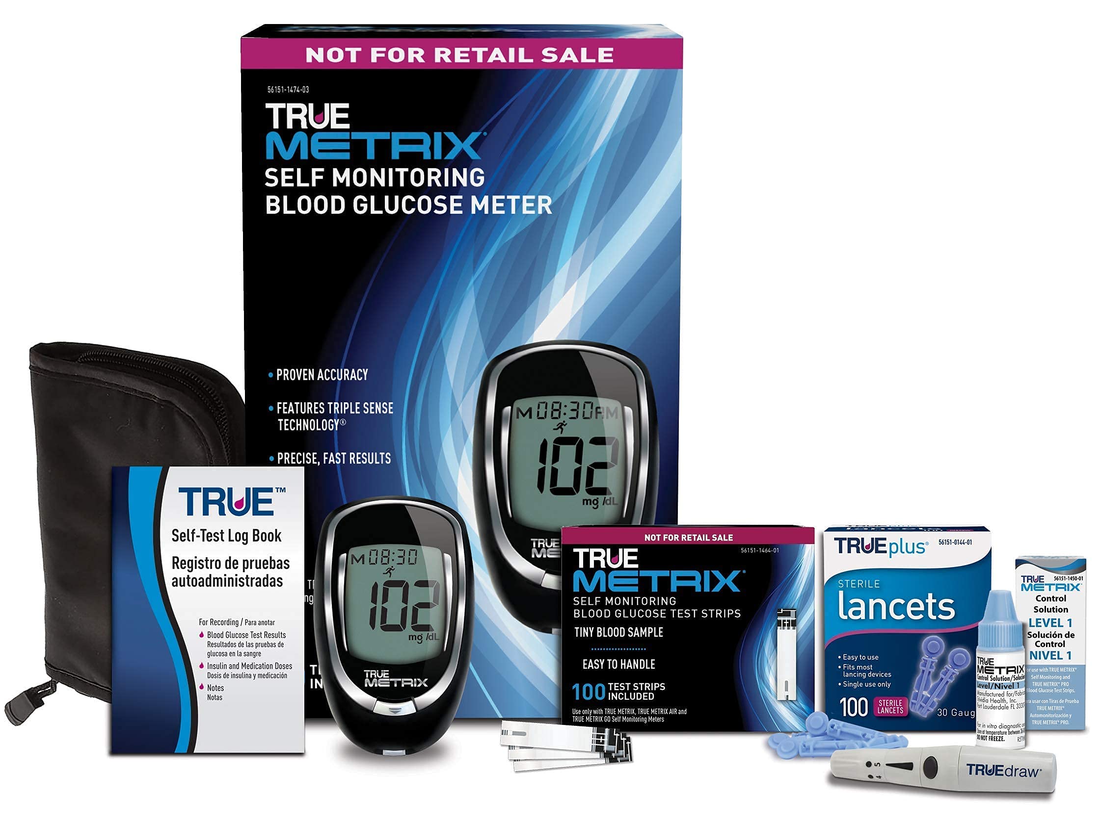 TRUE METRIX® Starter Kit with TRUE METRIX® Test Strip and TRUEplus® Lancet Bundle