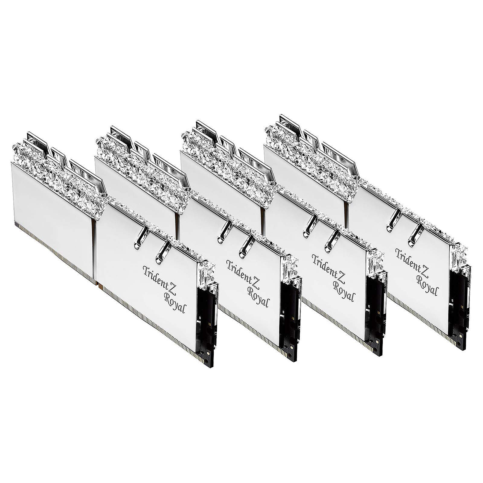 G.Skill RAM Trident Z Royal Series - 64 GB (4 x 16 GB Kit) - DDR4 3200 UDIMM CL14