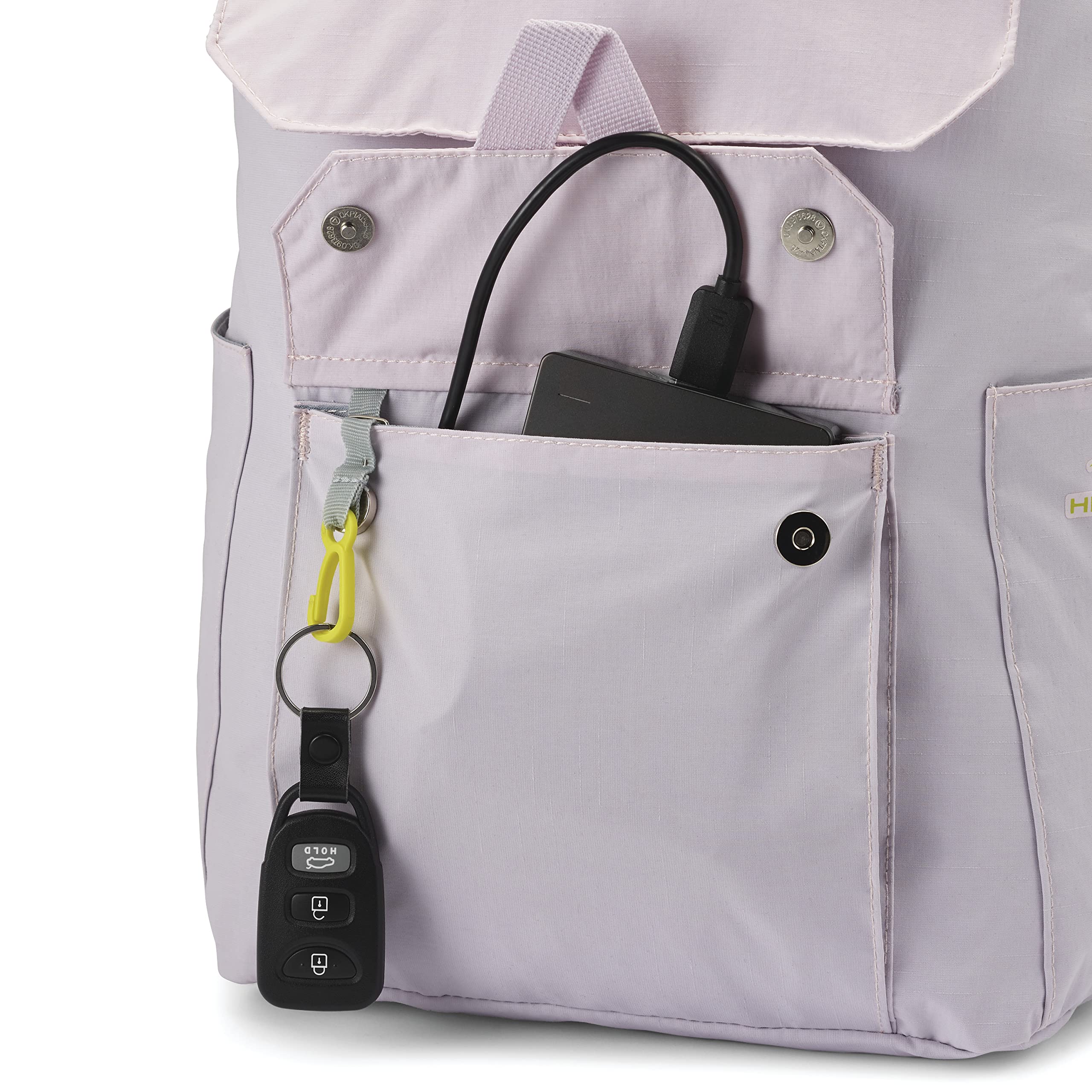High Sierra Swerve Backpack & Lunch Tote Set (True Navy/Island Ikat/White)
