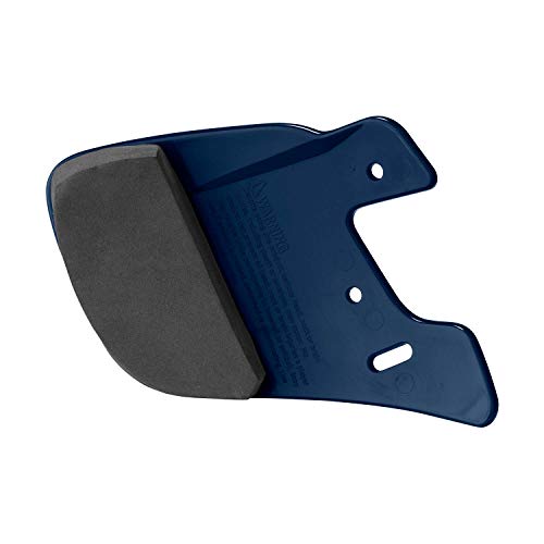 EASTON EXTENDED JAW GUARD, Right-Handed Batter, Navy