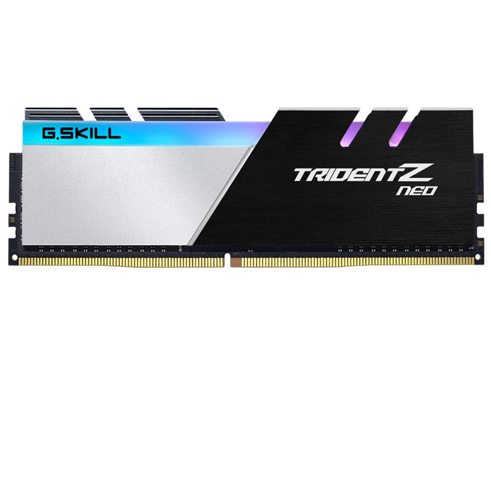 G.SKILL Trident Z Neo Series (Intel XMP) DDR4 RAM 32GB (2x16GB) 3600MT/s CL18-22-22-42 1.35V Desktop Computer Memory UDIMM (F4-3600C18D-32GTZN)