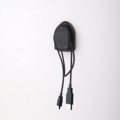 TiSuit 12 Pack Sticky Hooks Multifunctional for Car Dashboard Wall Hanging Hooks USB Cable Organizer Keys Purse Bathroom Kitchen