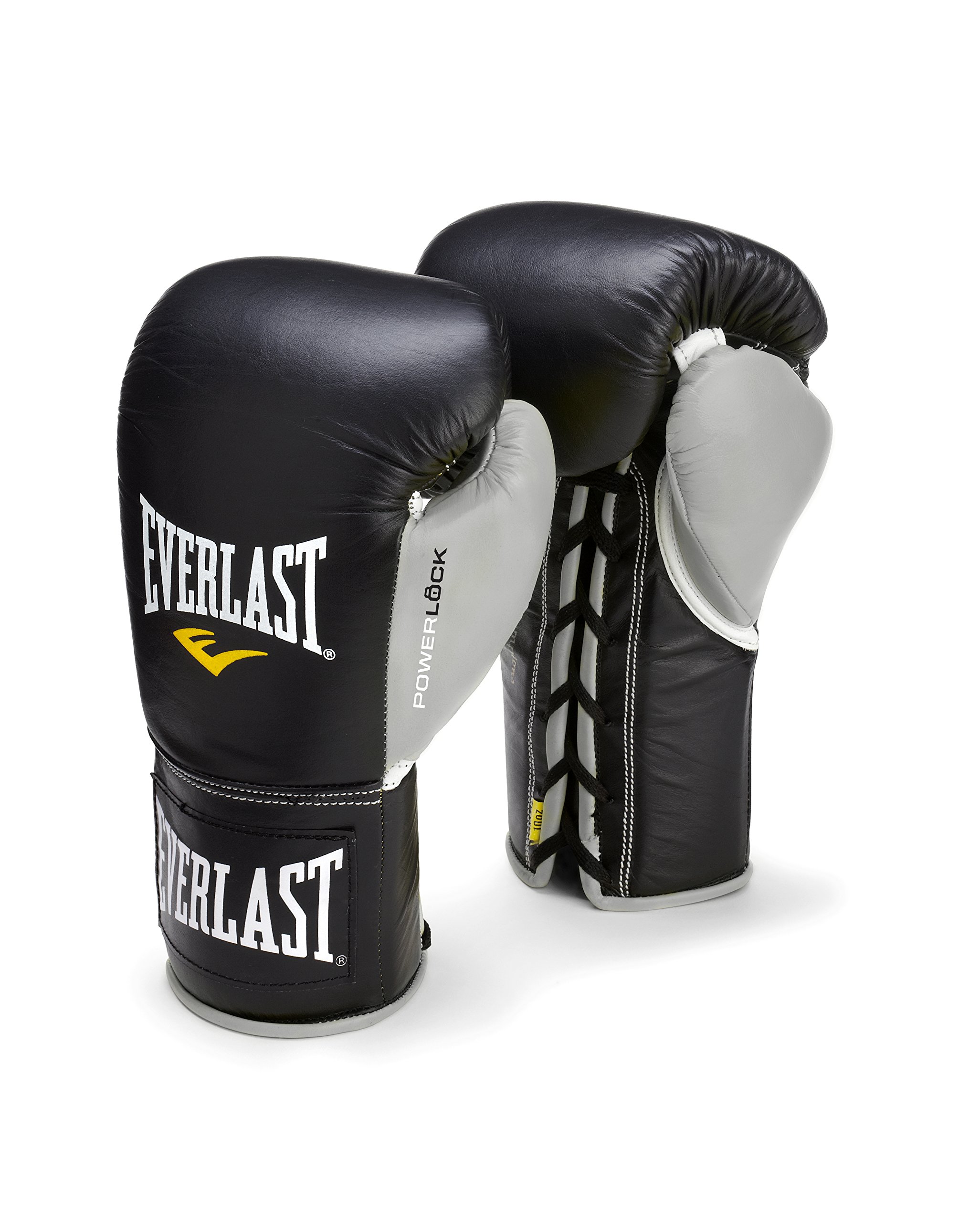 Everlast PowerLock Pro Fight Gloves 10Ozlxl Red/Gry PowerLock Pro Fight Gloves, Red/Grey, 10 XL OZ