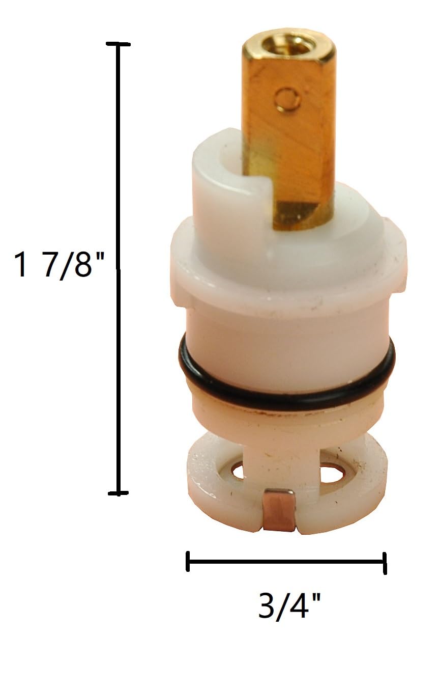 Fit Delta Faucet RP24096 Stem Unit, 2-piece Pack - By Plumb USA