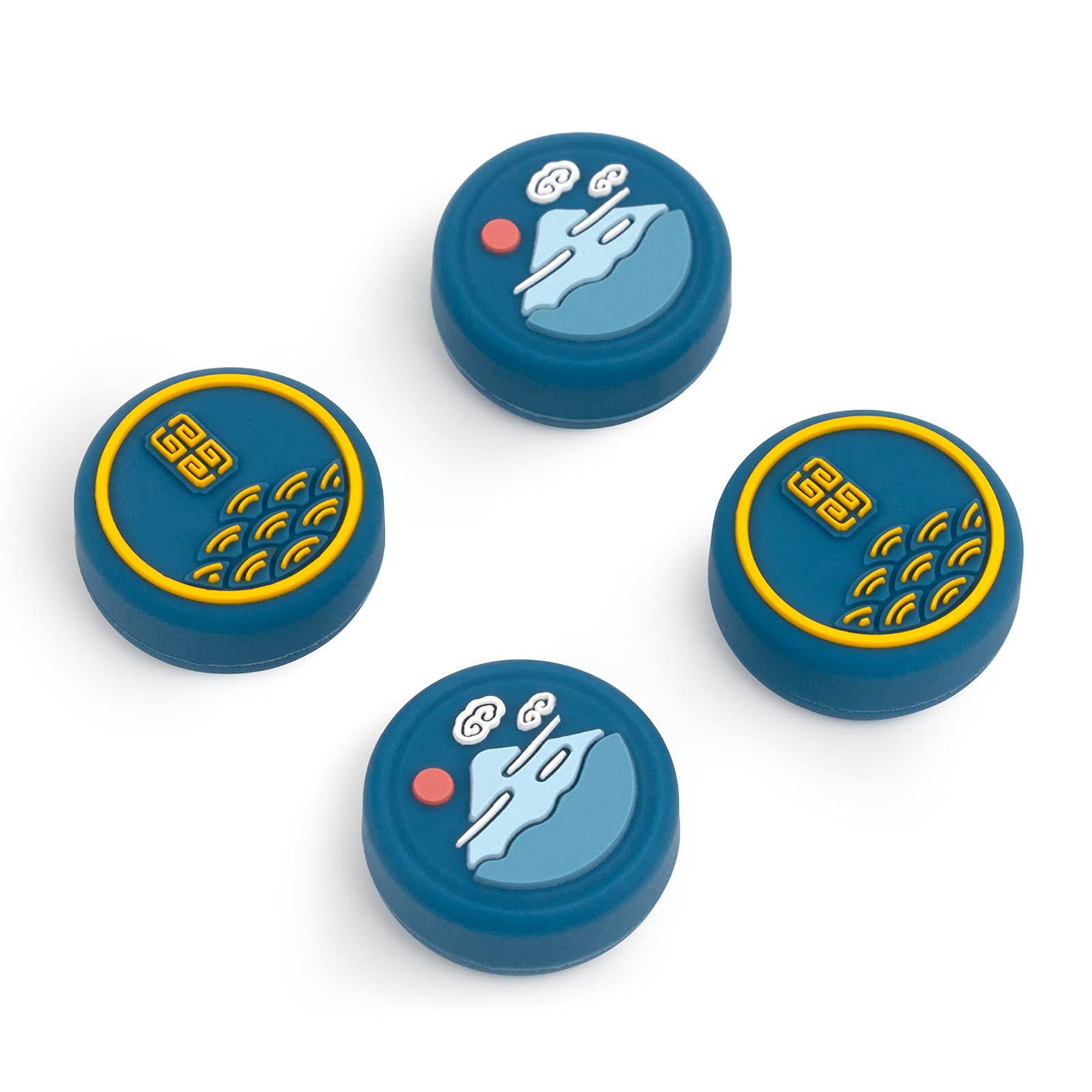 GeekShare Cute Thumb Grip Caps Compatible with Nintendo Switch / OLED Switch Lite ,Soft Silicone Joystick Cover,4PCS