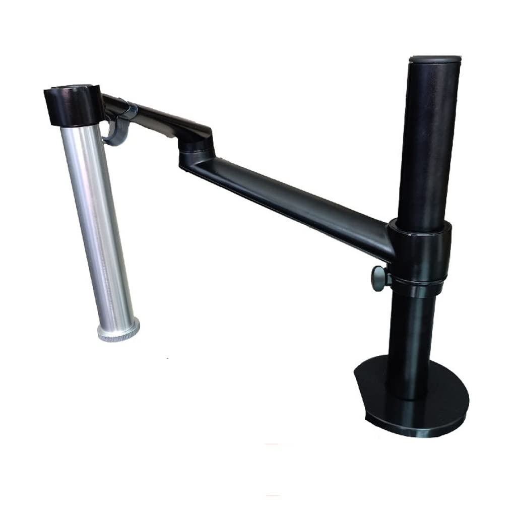 QDLZLG Adjustable Microscope Stand Holder Metal 25MM Pillar Binocular Trinocular Microscopio Bracket Table Clamp Support (Color : E, Size : See Figure)