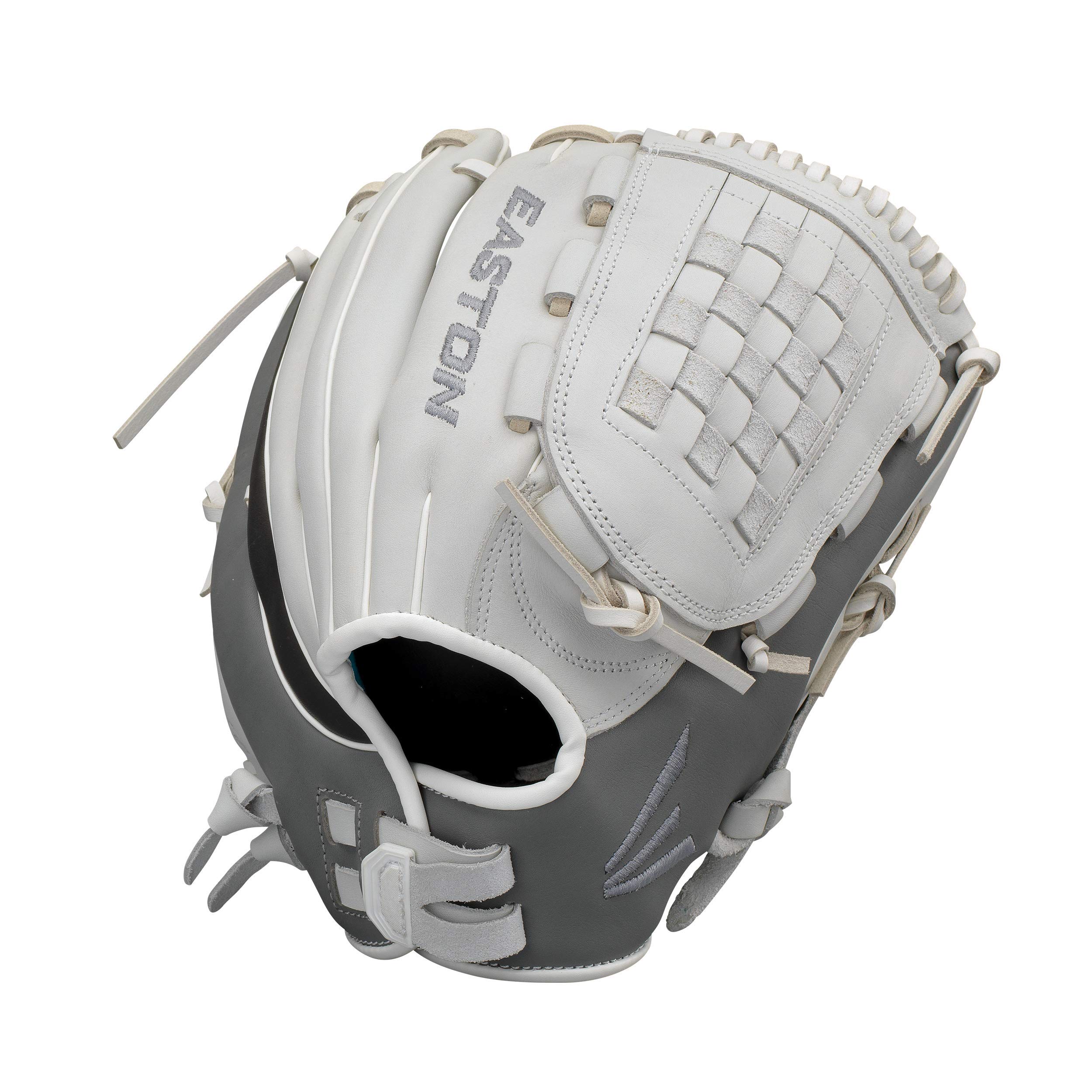 EASTON GHOST Fastpitch Softball Glove | 2020 | Left-Hand Throw | Female Athlete Design | 12.75" | Outfield Glove | H Web | Premium USA Steer Leather | Quantum Closure | Leather Lining | GH1276FP