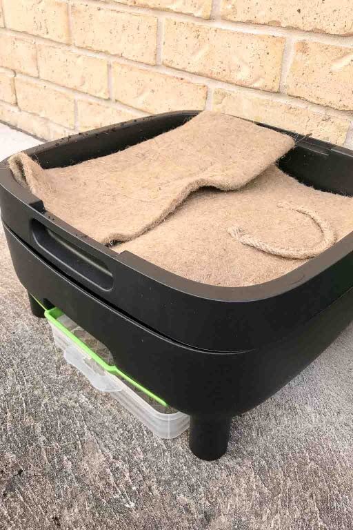 V Care US Worm Bin Blanket 100% Bio-degradable Jute Fibre for Compost Bin,Worm Farm,Worm Composter,Compost Tumbler