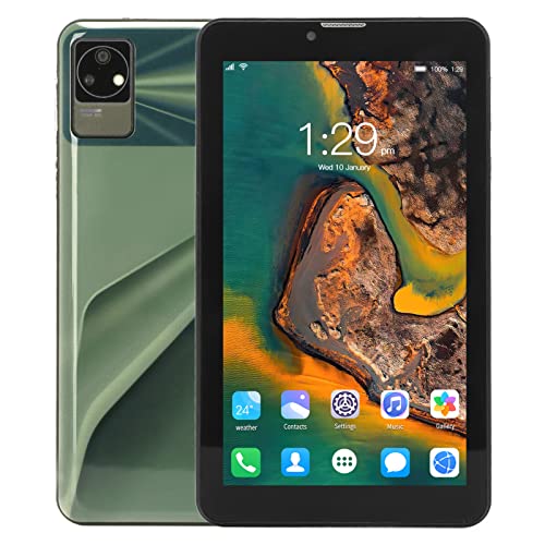Green Tablet HD MT6592 Octa Core 4GB 32GB Front 500W Rear 800W 7 inch Belt Drive 10.0 US Plug