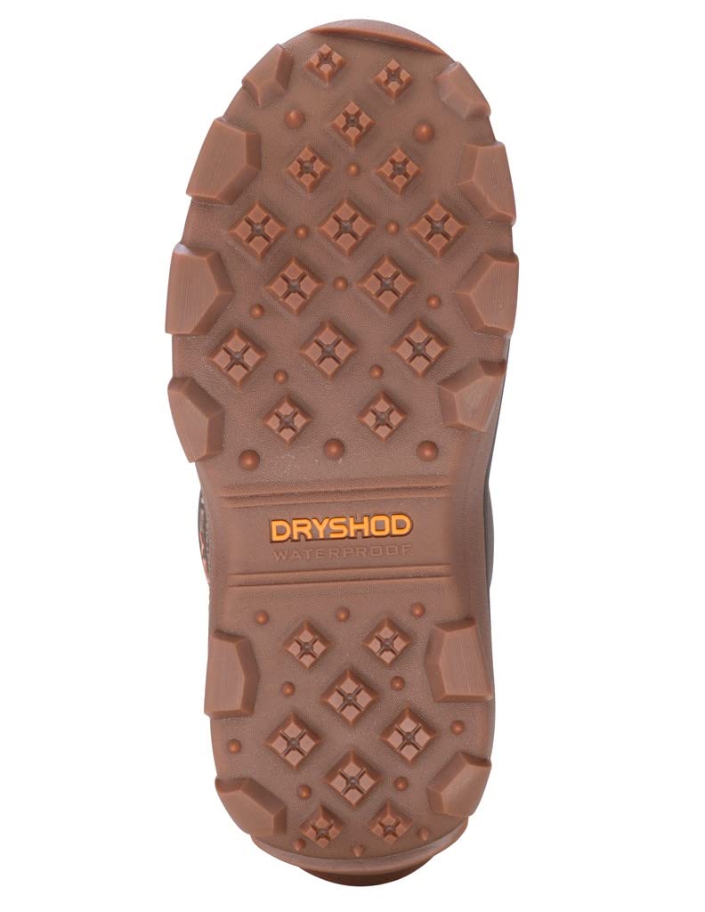 Dryshod Women's Hi Haymaker Farm Work Boot Brown 8 M HAY-WH-BR-008