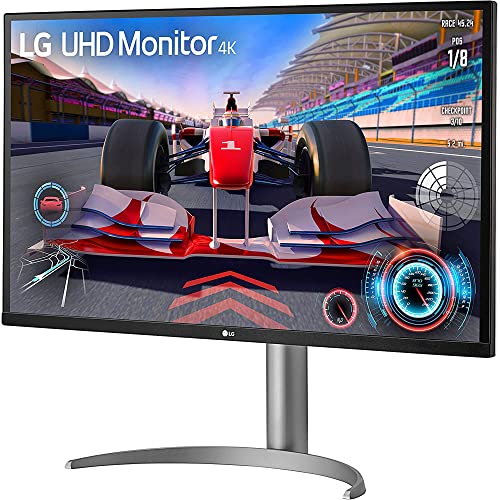 LG 32UQ750-W 32" UHD 4K HDR 10 Monitor with USB Type-C and 65 PD Bundle with 3 YR CPS Enhanced Protection Pack and Microsoft 365 Personal 15 Month Subscription