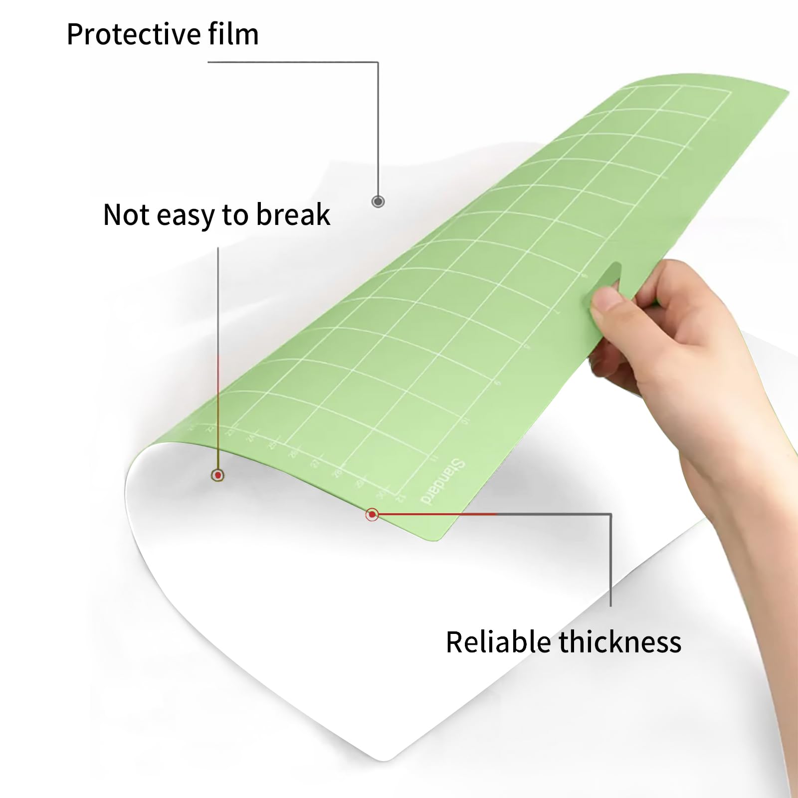 Srunffe Cutting Mats for Cricut Maker/Maker 3/Explore 3/Air/Air 2, Variety Adhesive Replacement Cut Mats compatible with Cricut Machines (Variety for cricut 12 * 12in 6pack, Variety)