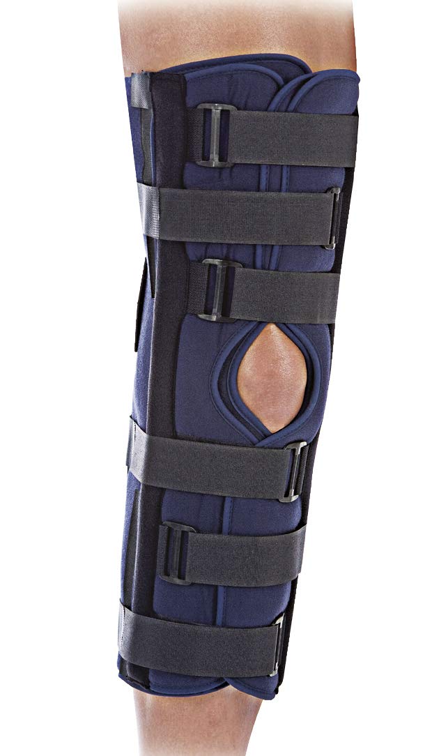 FitPro Adjustable Post-Op Knee Immobilizer, 18", Amazon Exclusive Brand