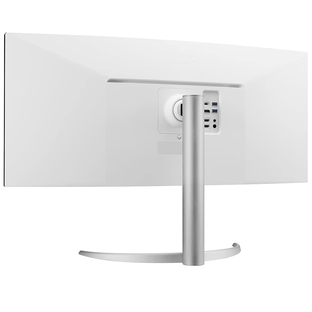 LG 38WP85C-W 38" Curved 21:9 UltraWide QHD 3840x1600 PC Monitor Bundle with 3 YR CPS Enhanced Protection Pack and Microsoft 365 Personal 15 Month Subscription