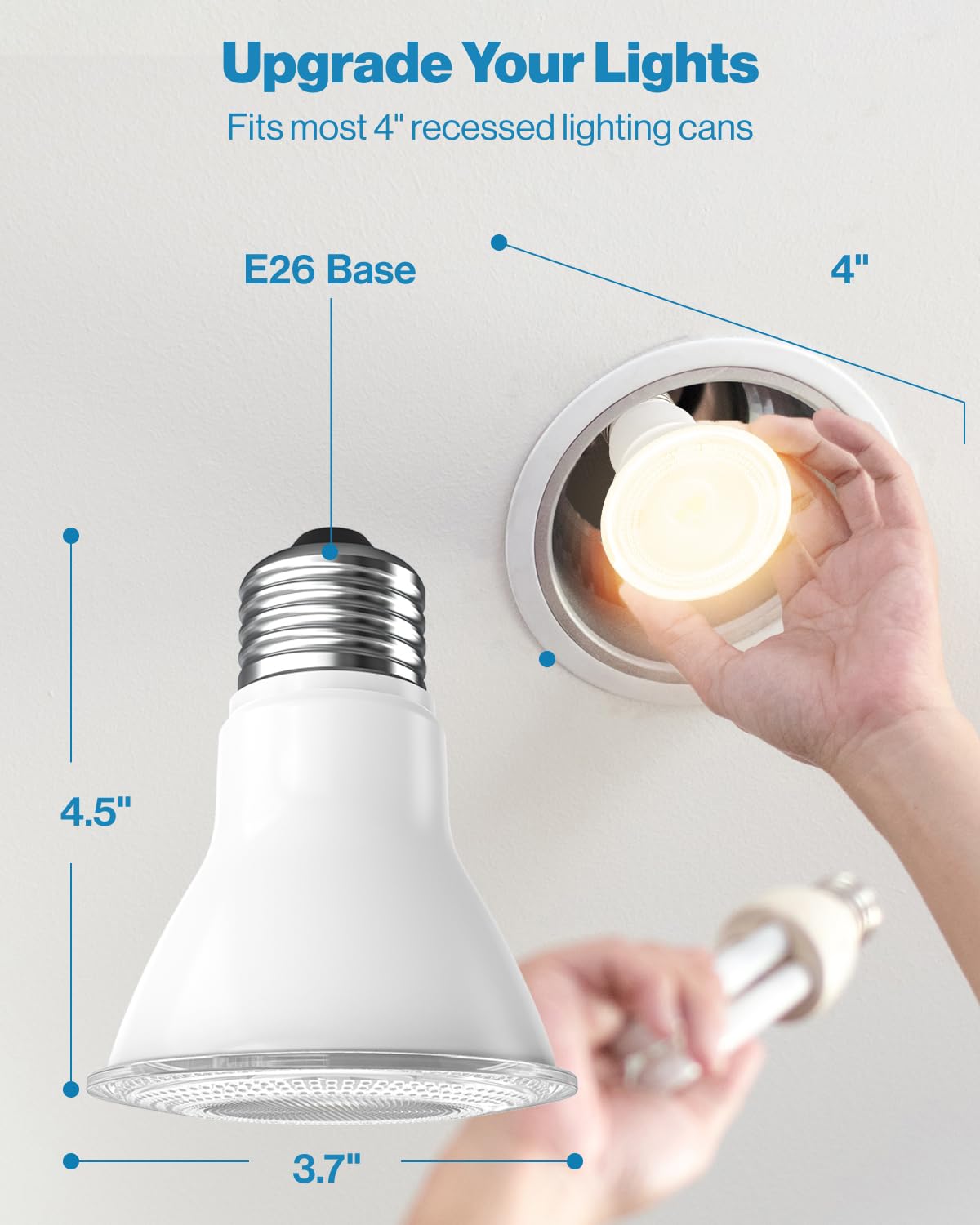 Sunco 10 PAR30 LED Bulbs, Flood Light Residential Outdoor Indoor CRI90 75W Equivalent 11W, Dimmable, 2700K Soft White, 850 Lumens, E26 Base, Exterior Wet-Rated Bright, IP65 Waterproof UL