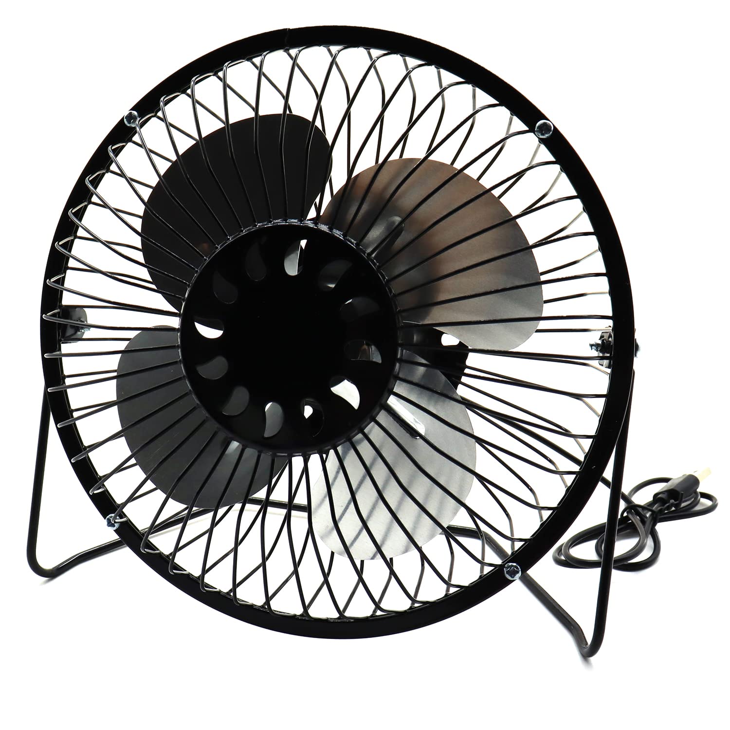 EastyGold Mini Fan USB Cooler Small Personal Portable Desk Fan 4 Inches 360 Degree Rotatable Wind Table Desktop Cooling Fan Handheld Home Office Travel Plug In for Notebook Laptop Computer