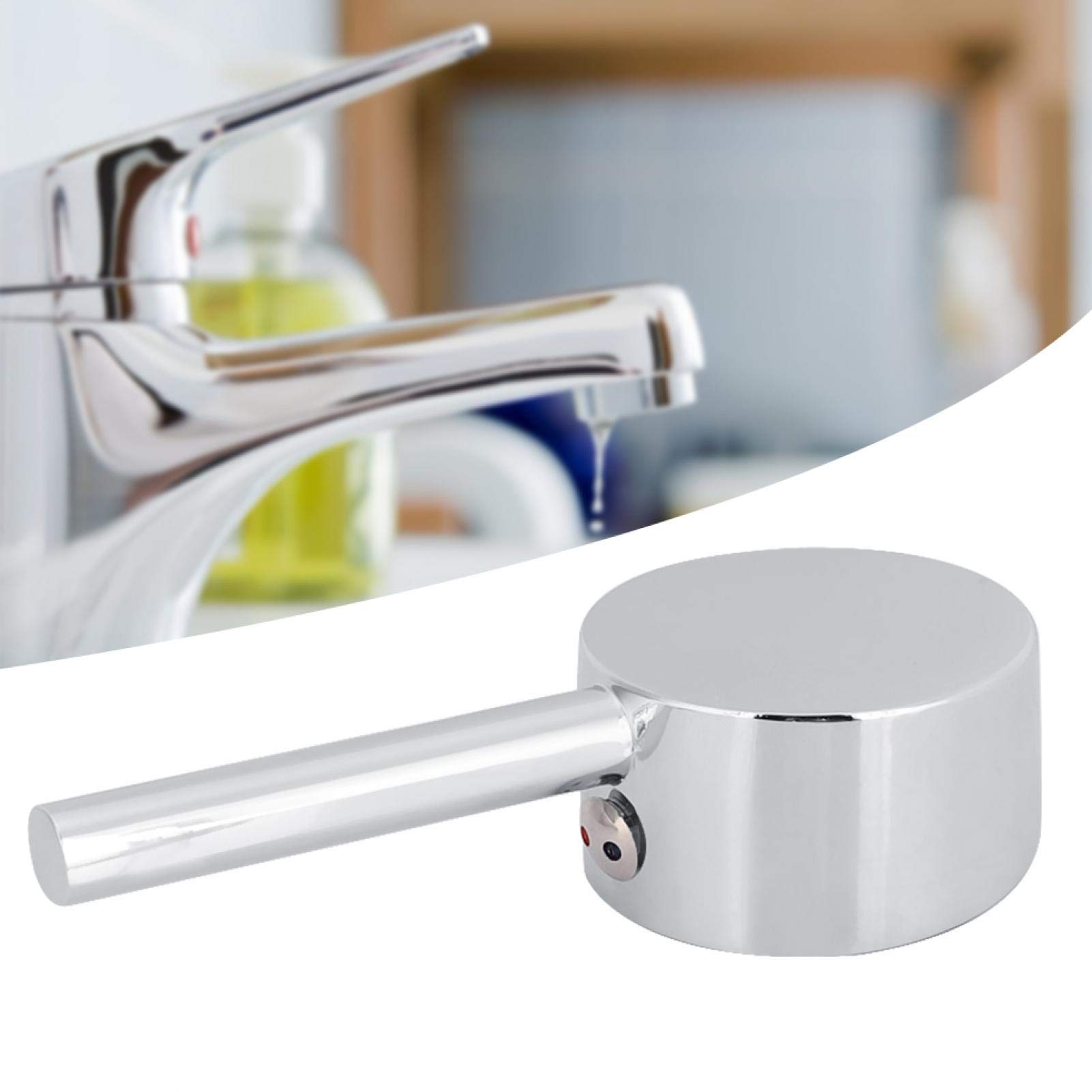 Tap Handle, Water Tap Handle, Single Trip Lever Replacement Faucet 35mm Valve Core Sink Handle Bath Accessories Bath Hardware for Kitchen Bathroom
