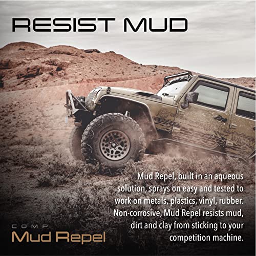Molecule Mud Repel Spray, Pre-Treatment, ATV and Snowmobile, For use with Metals, Plastics Vinyl, Rubber, 16 Ounces