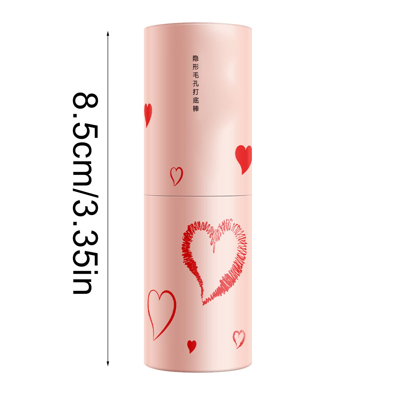 Fill Pores Foundation Stick Concealer Hydrating Shrink Pores Delicate Moisturizing Peel Makeup Isolation Makeup Fit AbY907 (Pink, One Size)