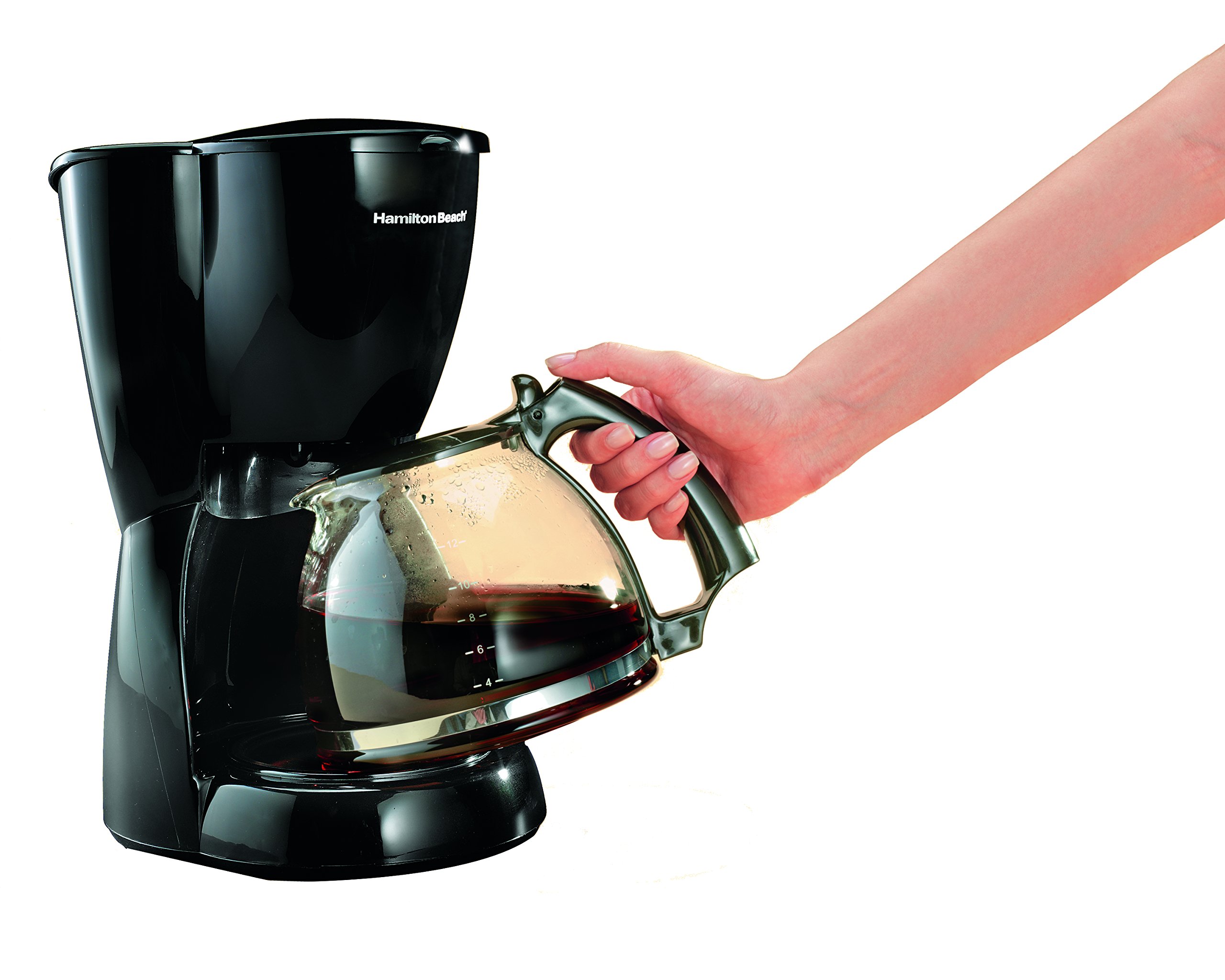 Hamilton Beach 49316R 12-Cup Coffeemaker, Black