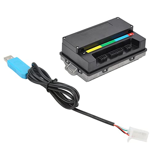 Kadimendium Electric Motorcycle USB Cable, Easy Operation Reliable High Accuracy Sensitive VOTOL Controller USB Cable for Motorbike