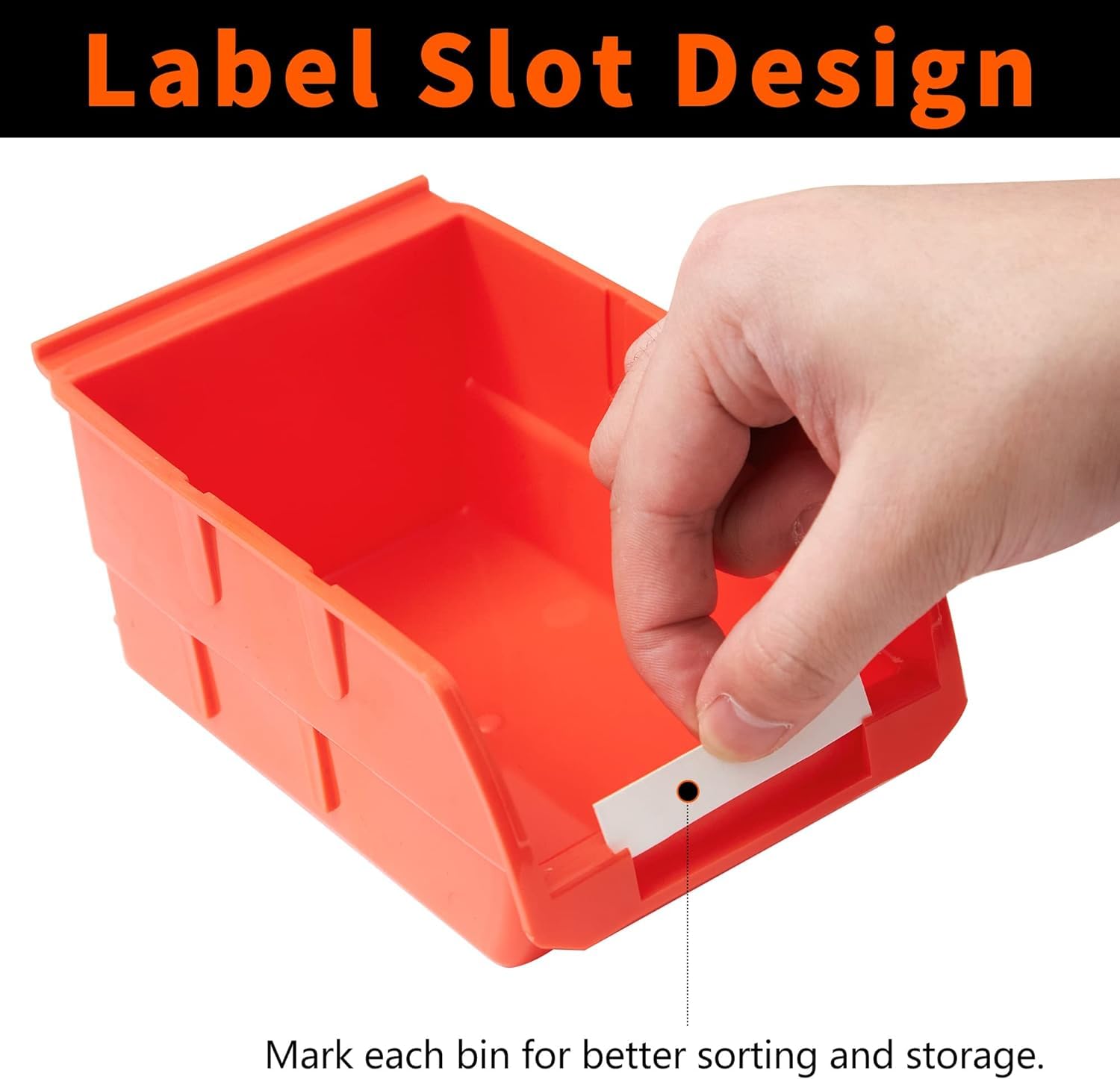 NETWAL 8 Storage Bins, Wall Mount Garage Rack, Parts &Tool Organizers and Storage Screws and Bolts