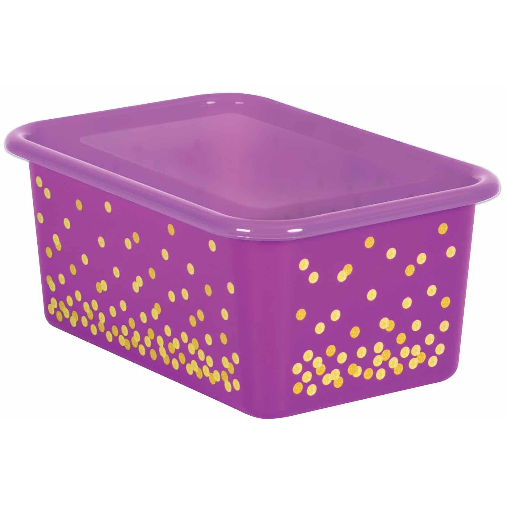 Teacher Created Resources Clear Plastic Storage Bin Lid - Small